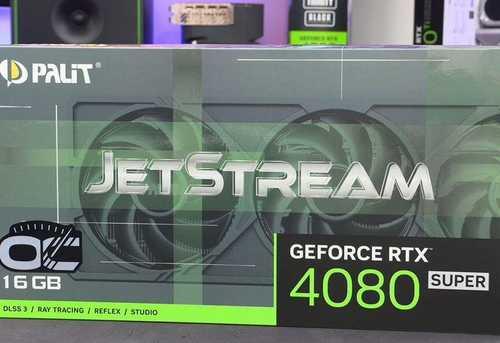 Видеокарта Palit GeForce RTX 4080 super JetStream