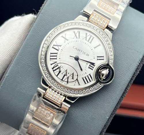 Шикарные женские часы Cartier кварц