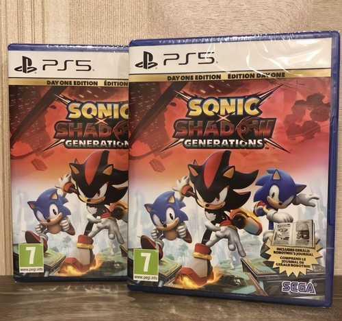 Sonic x shadow generations ps5 диск