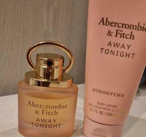 Парфюмерный набор Abercrombie i fitch Away tonight