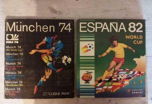 Альбом с наклейками Panini Munchen 74, Espana 82
