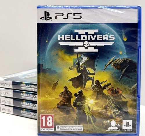 Диск Helldivers 2 PS5