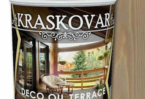 Масло Kraskovar Deco Oil Terrace Крем-брюле 0,75л