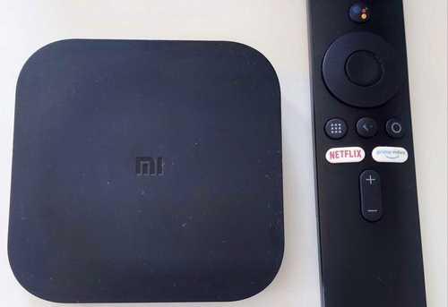 Тв приставка андроид (xiaomi mi box S)