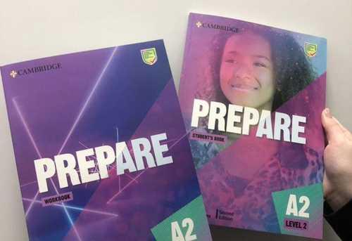 Учебник Prepare A2 Level 2.(полный комлект)
