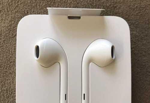 Наушники (гарнитура) Apple EarPods Lightning