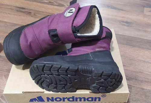 Norman зимние ботинки для девочки
