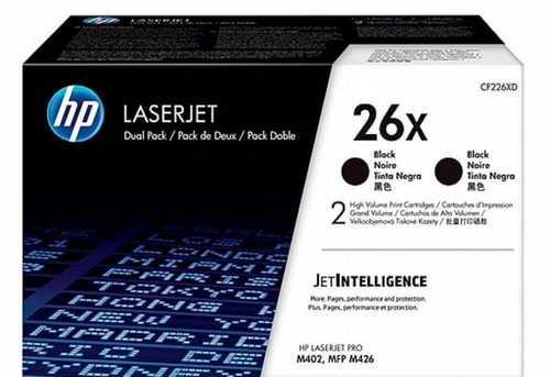 Тонер HP 26X Black 2-pack 226395