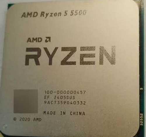 Процессор ryzen 5 5500