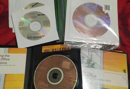 Новые диски Windows XP, MS Office 2003