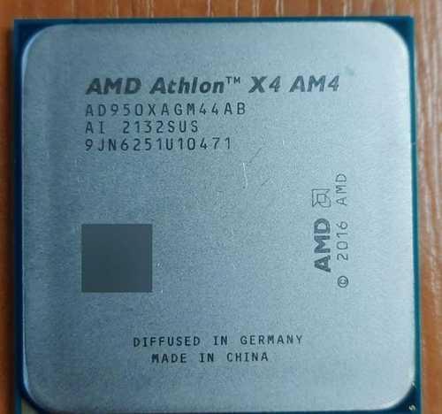 Процессор AMD Athlon X4 950/AM4