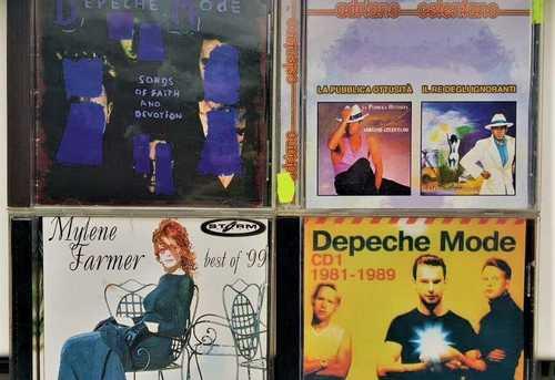CD 8 штук: Depeche Mode, a-ha, Madonna