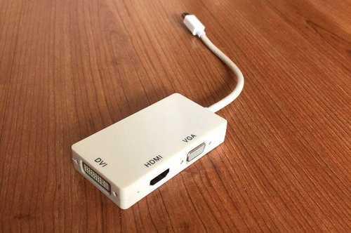 Провод для macbook hdmi VGA DVI