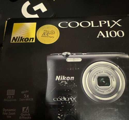 Фотоаппарат nikon coolpix A100