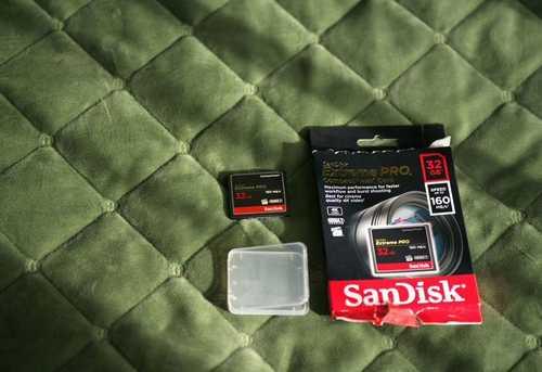 SanDisk Extreme Pro CompactFlash 32GB 160Mb/s