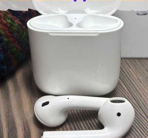 Airpods 1,2 оригиналы с новыми батареями