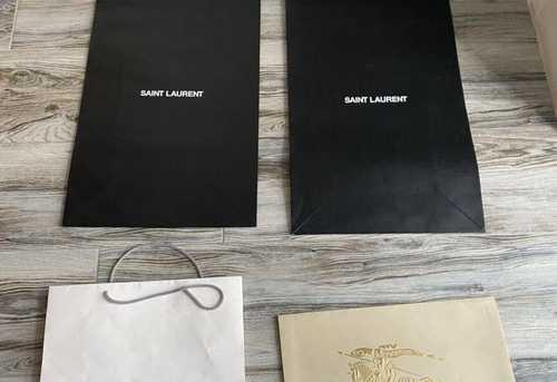 Брендовые пакеты Saint laurent