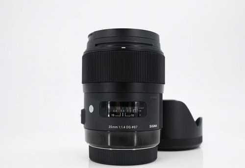 Sigma 35mm f/1.4 DG HSM Art Canon как новый, обмен