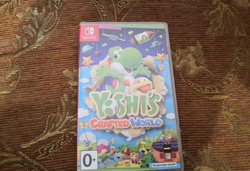 Игра Yoshis crafted world для Nintendo Switch