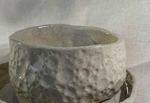 Набор керамических тарелок ручной работы