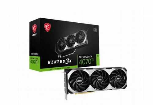 Видеокарта MSI GeForce RTX 4070 Ti ventus 3X E OC