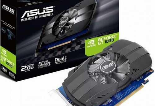 Видеокарта asus PH-GT1030-O2G 2GB gddr5 64bit DVI