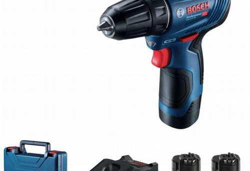 Дрель-шуруповерт аккумуляторная bosch GSR 12V-30 P