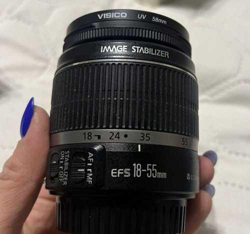 Объектив canon ef s 18 55