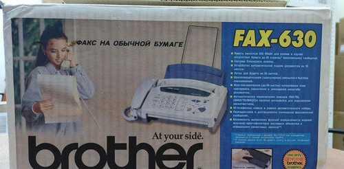 Новый Факс Brother FAX-630