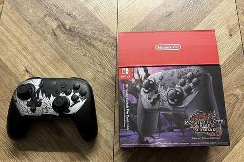 Nintendo Switch Pro Controller Sunbreak Limited