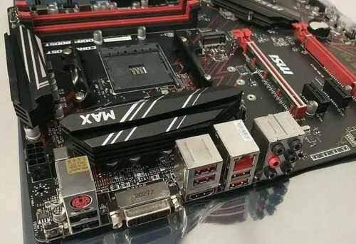 Материнская плата MSI B450 gaming plus MAX