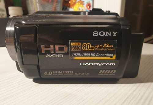 Видеокамера sony handycam HDR-XR100