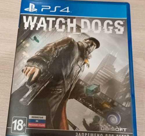 Watch dogs диск ps4