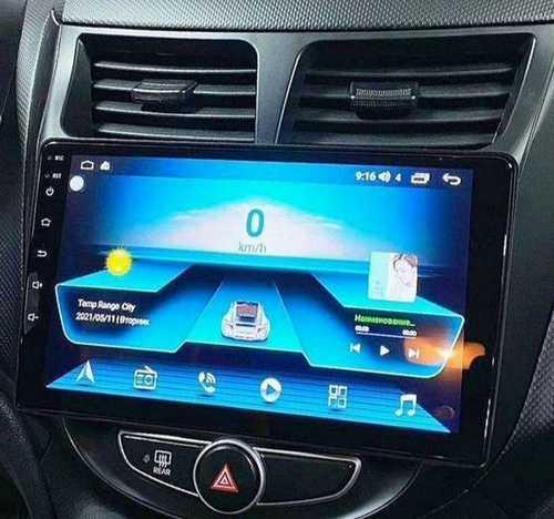 Магнитола Hyundai Solaris 11-16 WiFi Navi IPS