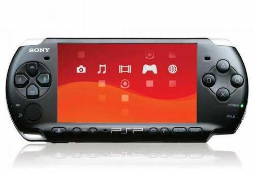 Sony PSP прошитая, с играми