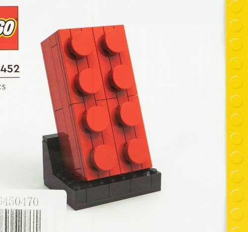 Lego 6433452 Buildable Brick (Red)