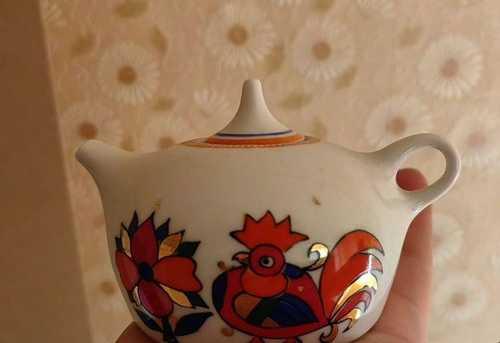 Заварочный чайник "Петух и конь" СССР