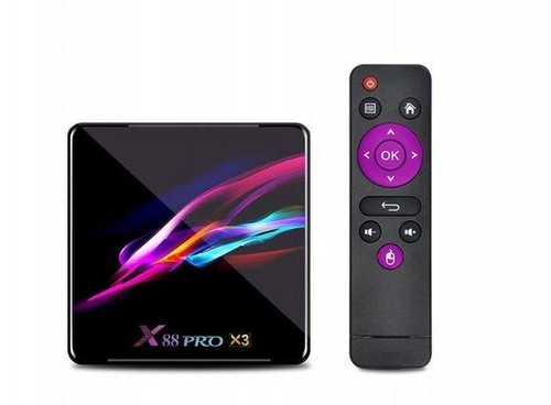 Андроид TV приставка DGMedia X88 Pro X3 s905X3