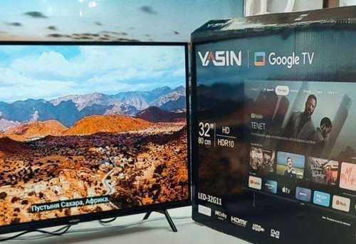 Телевизор smart tv yasin(новый С гарантией)