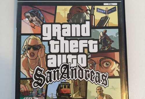 Игра Grand Theft Auto: San Andreas для PS2