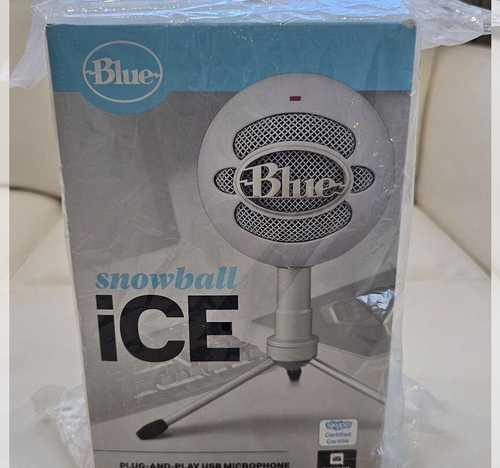 Студийный микрофон Blue Snowball Ice. Новый