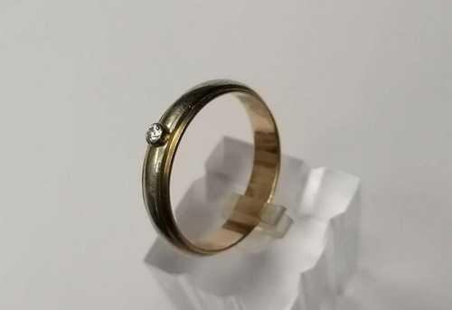 Кольцо с бриллиантом размер 21, вес 5,16 г