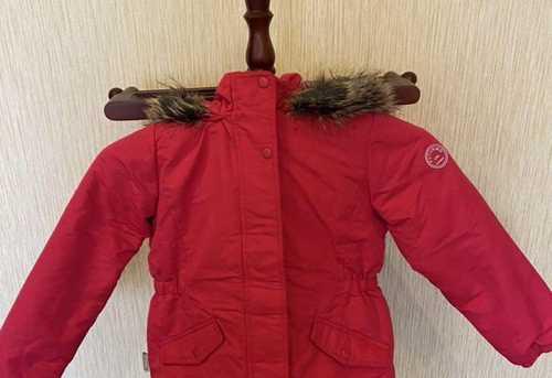 Куртка зимняя с мехом детская