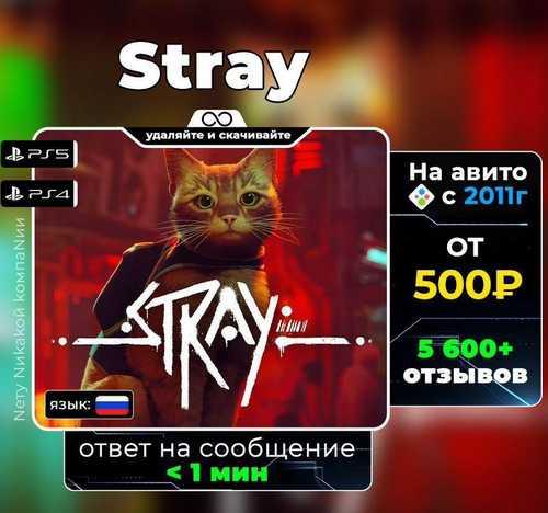 Stray PS4 & PS5