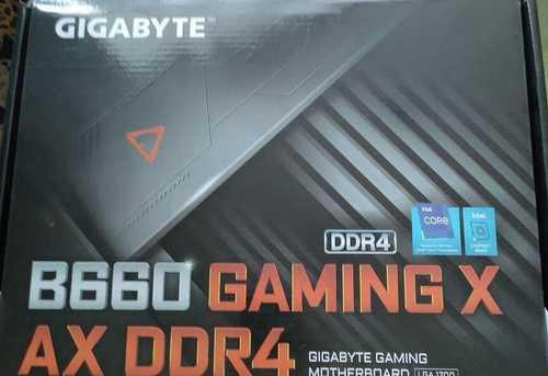 Материнская плата gigabyte B660 gaming X AX DDR4