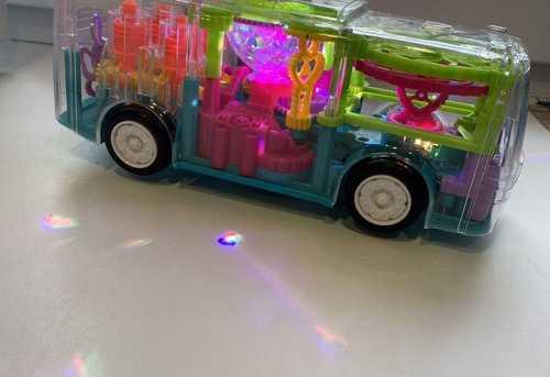 Игрушка автобус музыкальный