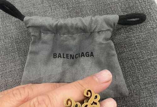 Серьги balenciaga оригинал