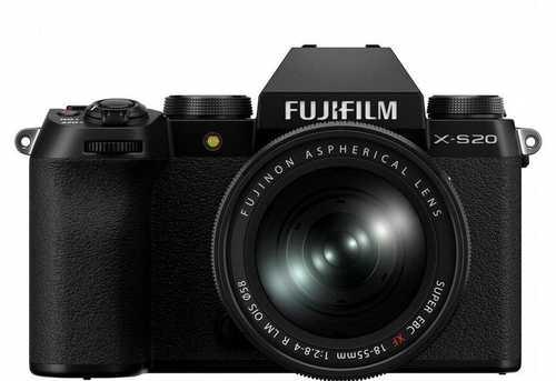 Беззеркальный фотоаппарат Fujifilm X-S20 Kit XF 18