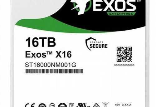 Seagate Exos X16 16 тб жесткий дискST16000NM001G