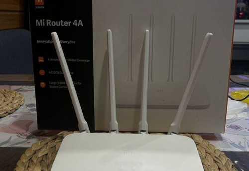 Маршрутизатор Xiaomi Mi Router 4A роутер